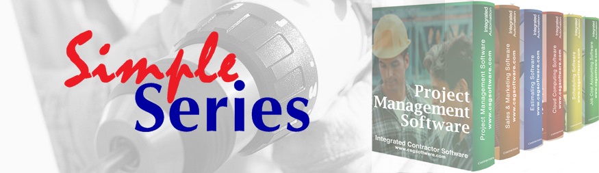 Simple Construction Management Software | Simple Series